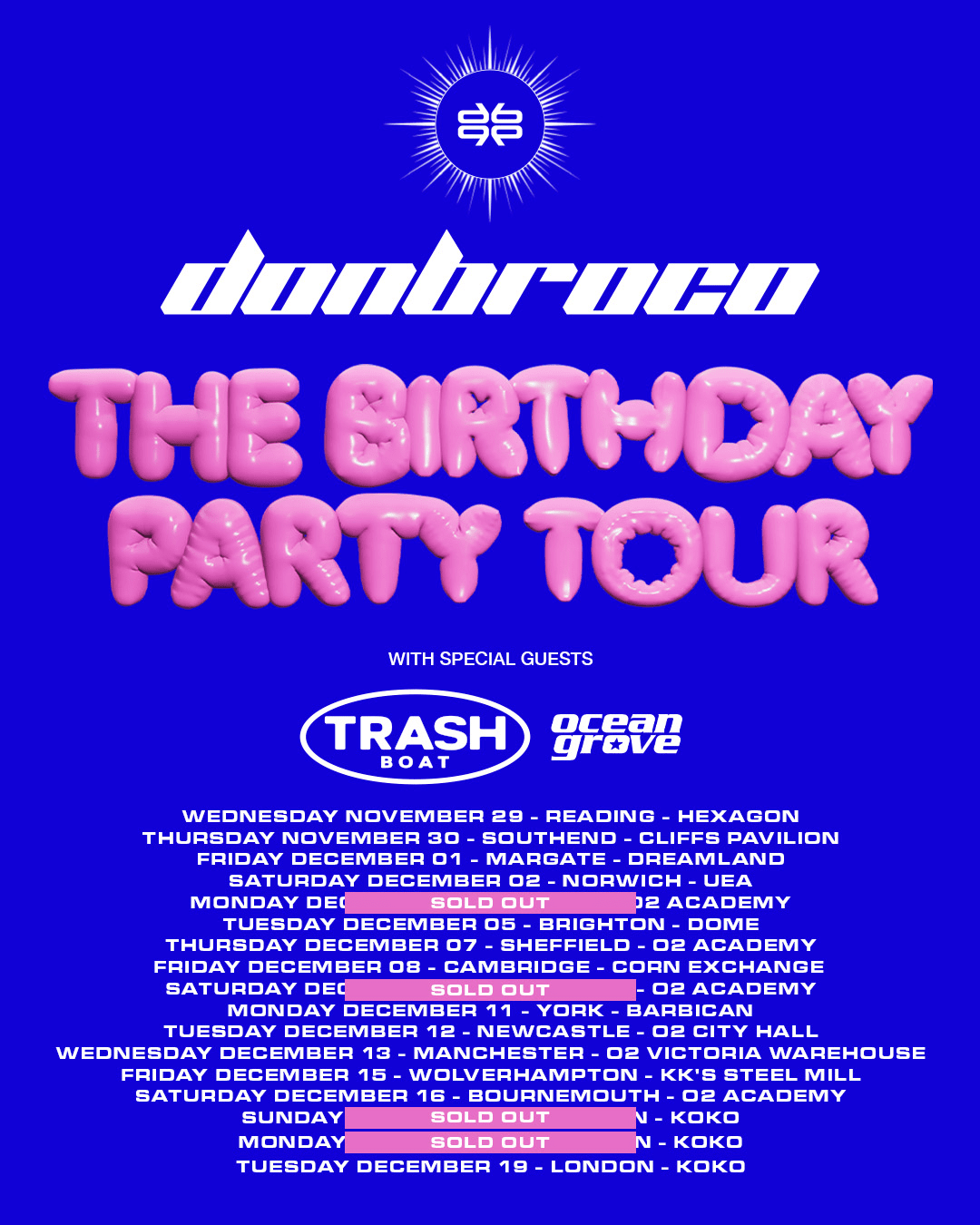 Don Broco Announce UK Tour Supports And Add Third London Show