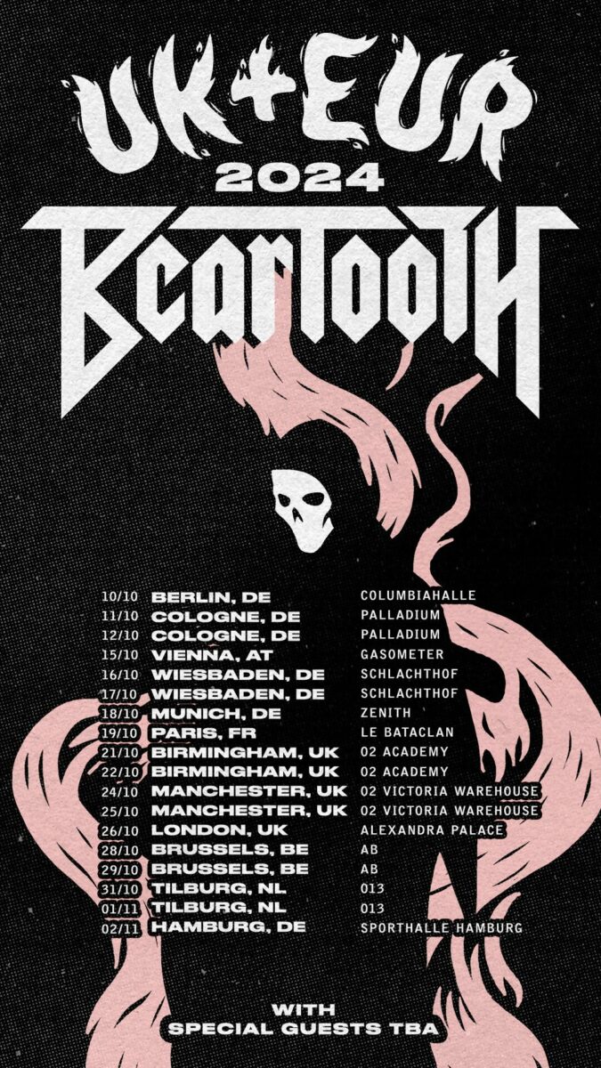Beartooth Announce 2024 UK & Eu Tour