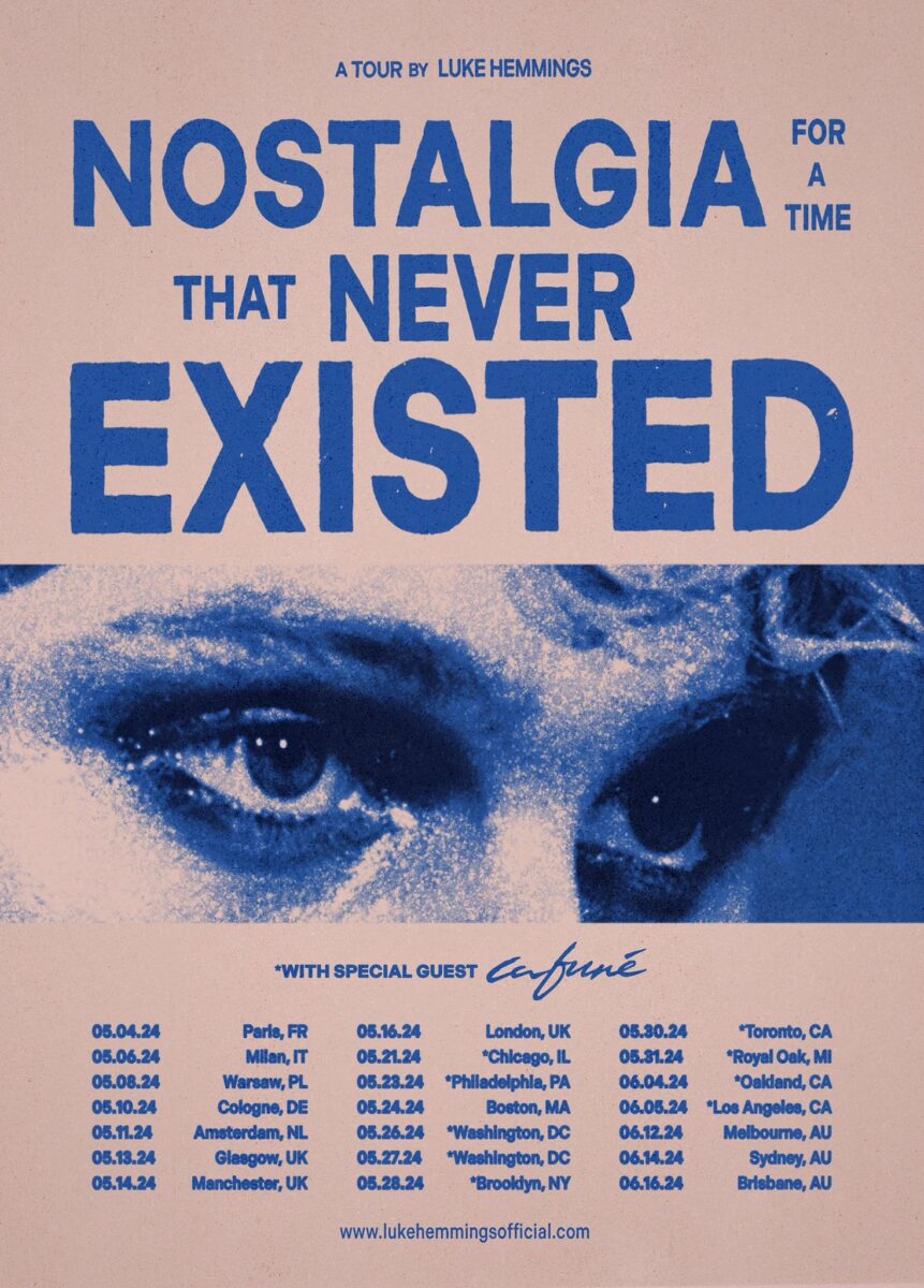 Luke Hemmings Announces First Solo Headline Tour