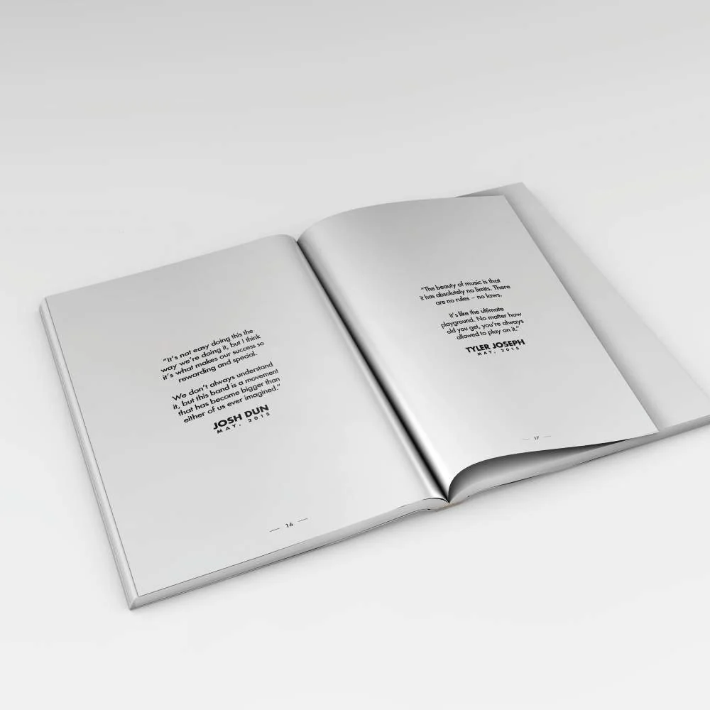 New Twenty One Pilots Book 'The Only Band In The World' Announced