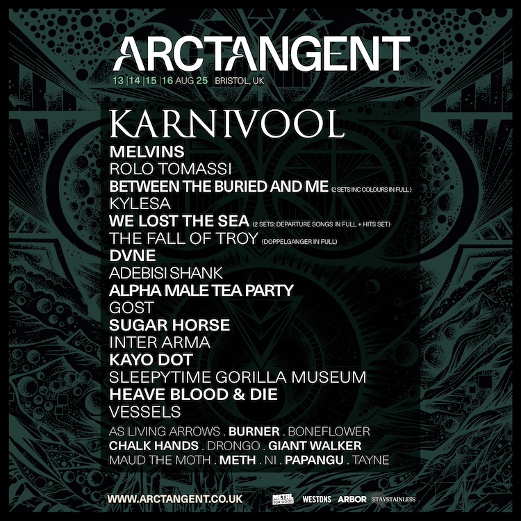 ArcTanGent Festival Announces Karnivool As First 2025 Headliner