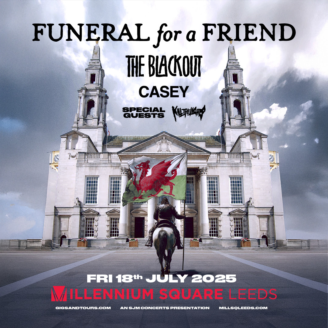 Funeral For A Friend To Play Cardiff Castle With Skindred, The Blackout & More
