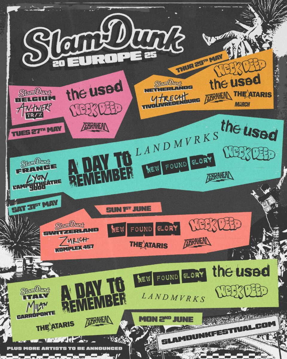Slam Dunk Festival Announces European Dates