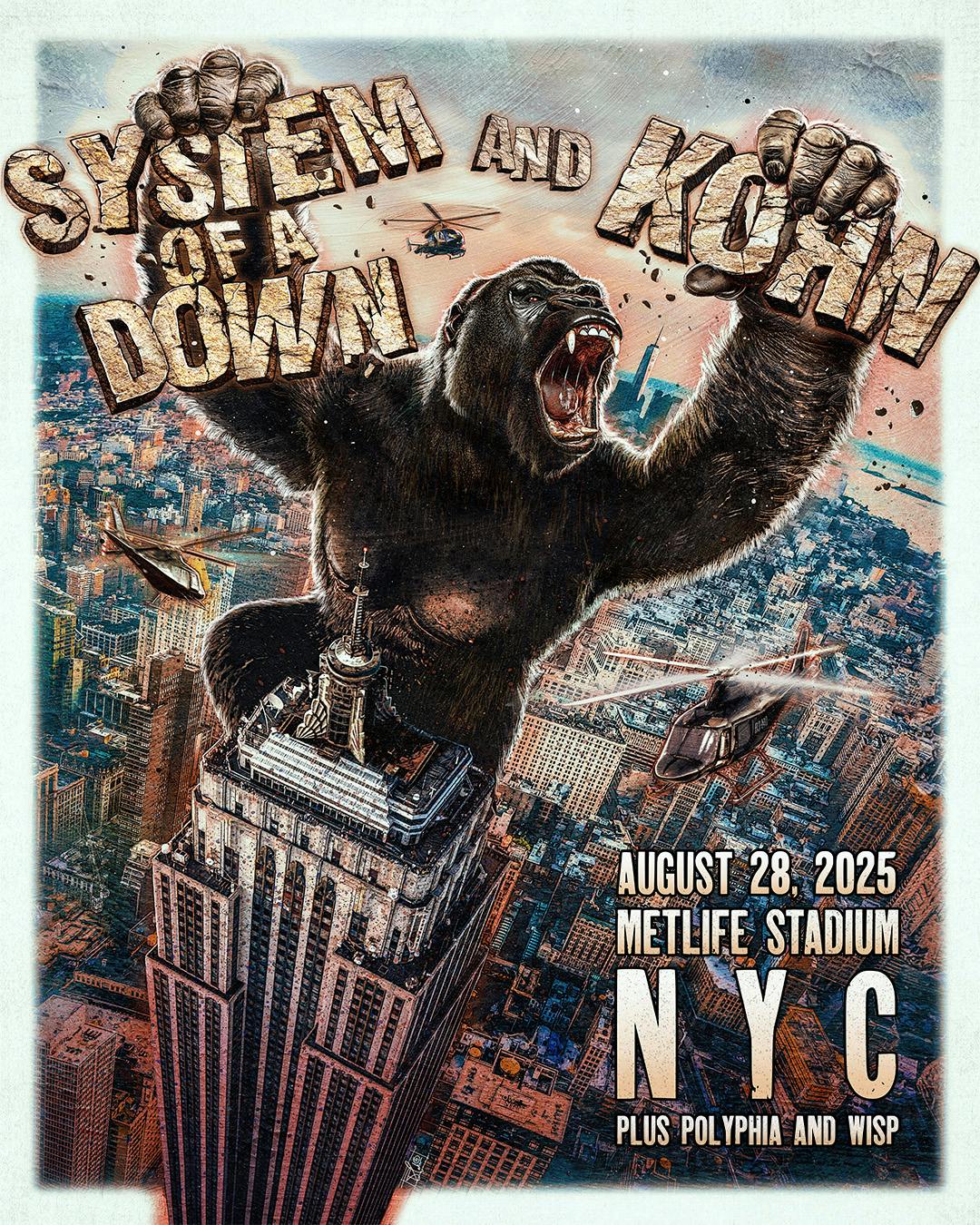 System Of A Down Announce Stadium Shows With Korn, Avenged Sevenfold ...