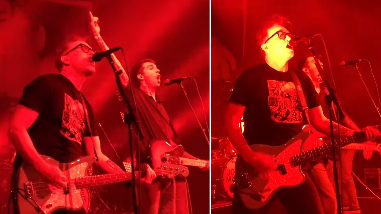 WATCH: Mark Hoppus Performs 'Heart Tattoo' With Joyce Manor