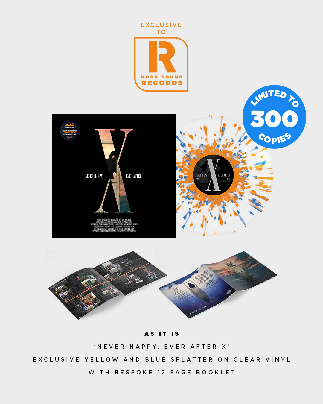 WATCH: Rock Sound's Exclusive Vinyl Variant Of As It Is' ‘Never Happy ...