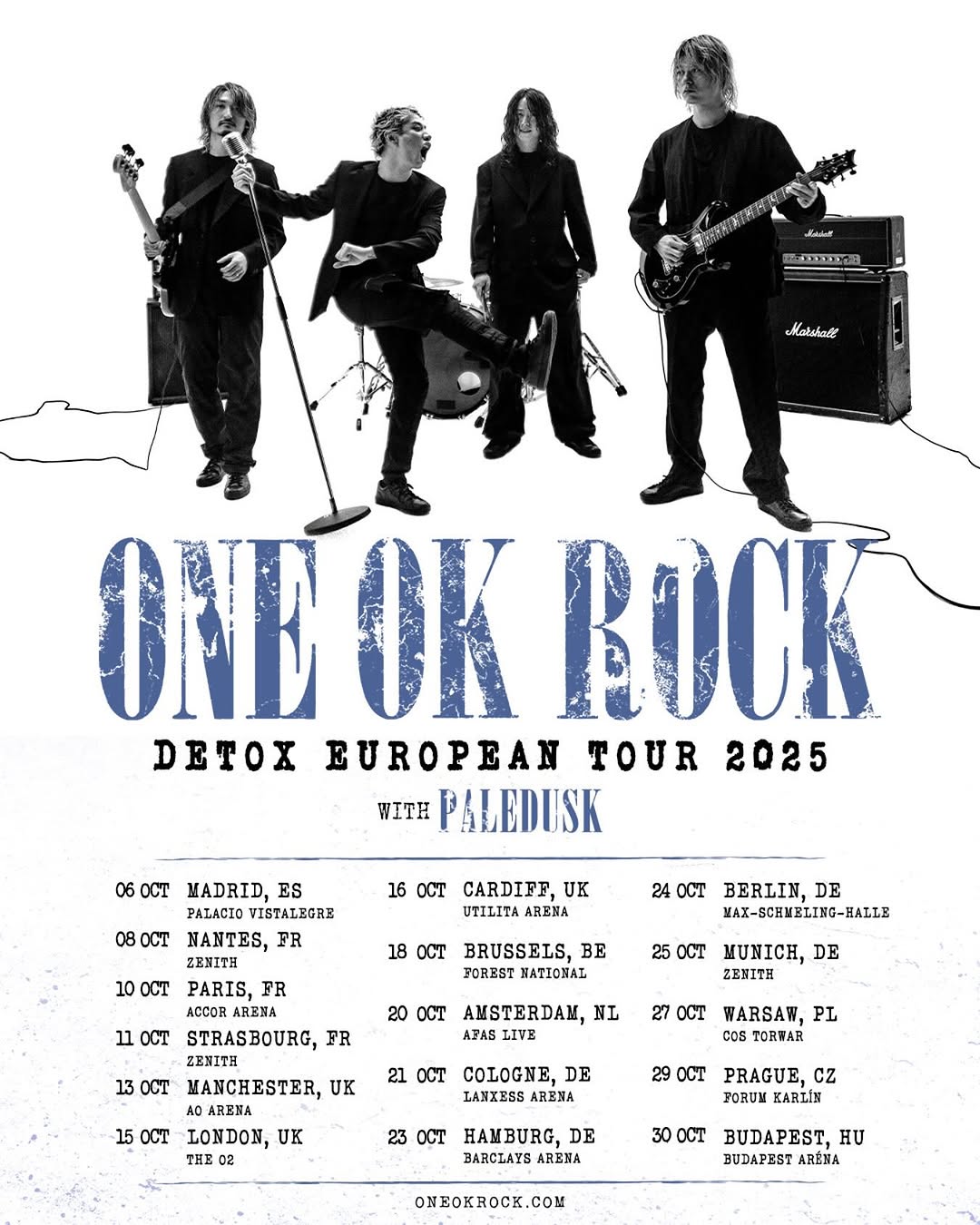 ONE OK ROCK Announce UK & European Tour