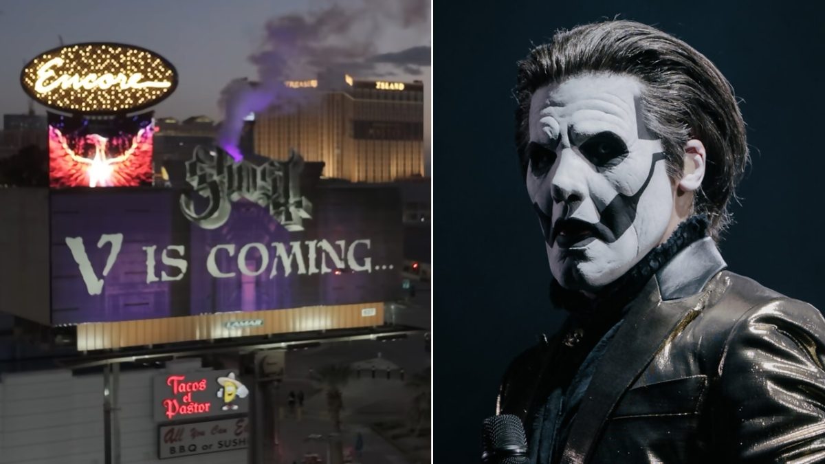GHOST Tease Return With Las Vegas Billboard