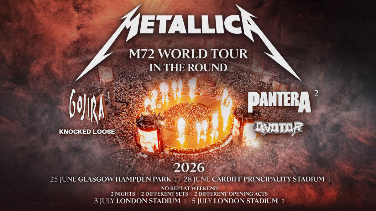 Metallica Announce UK Tour With Gojira & Knocked Loose