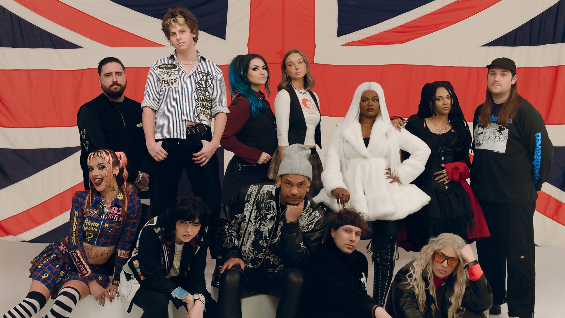 Rock Sound's 'Brit Summer' Group Magazine Cover