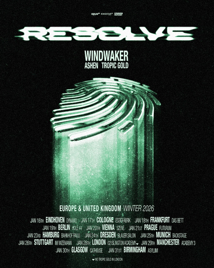 Resolve Announce UK & Europe Tour