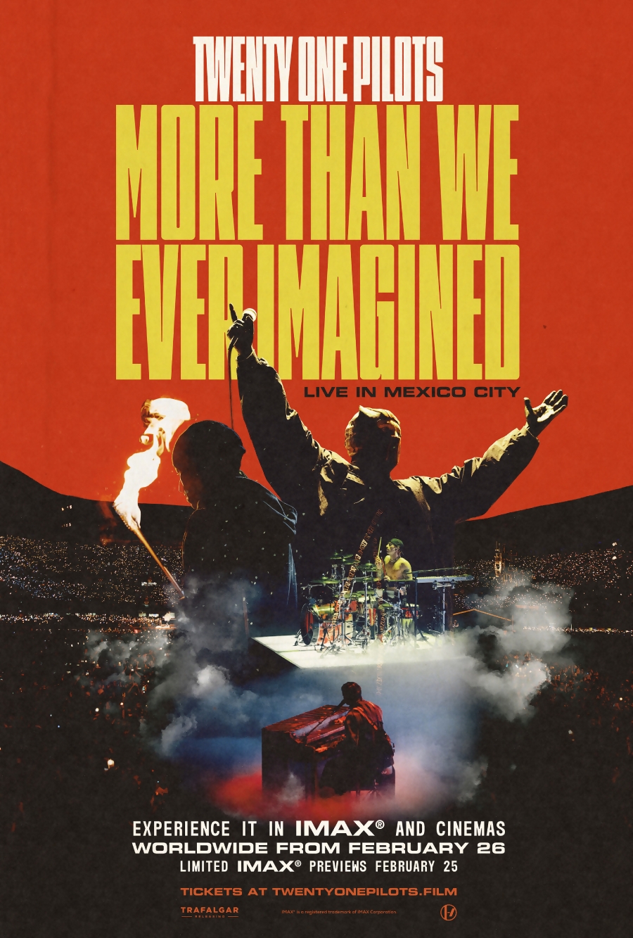 Twenty One Pilots Announce New Concert Film 'More Than We Ever Imagined'
