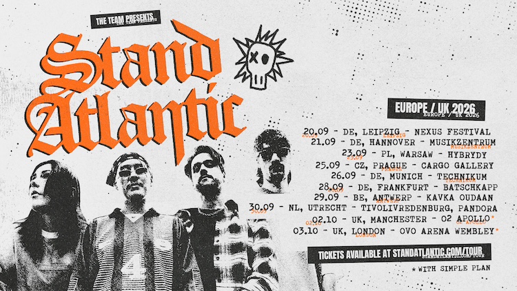 Stand Atlantic Announce European Headline Shows