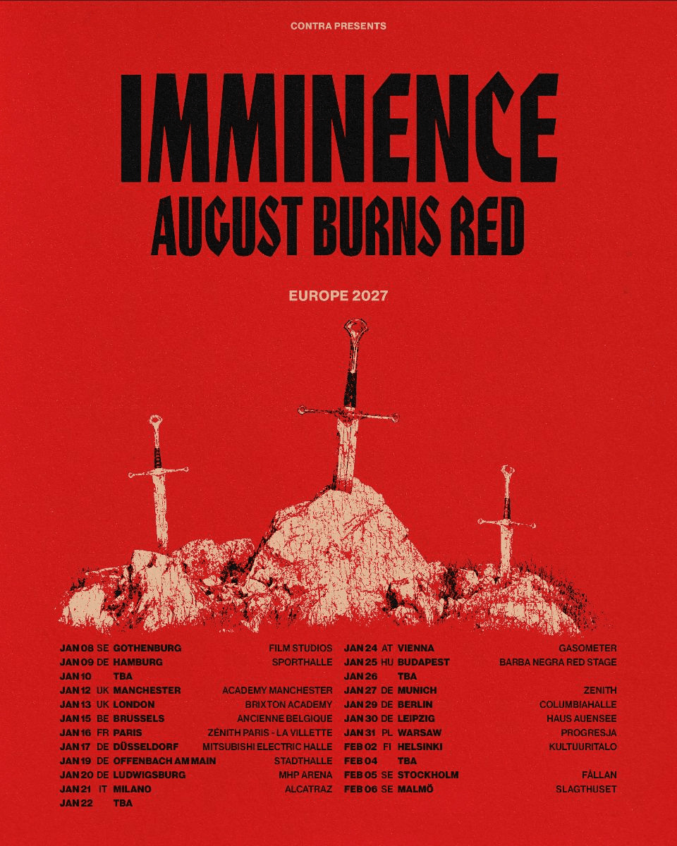 Imminence Announce 2027 UK/EU Headline Tour